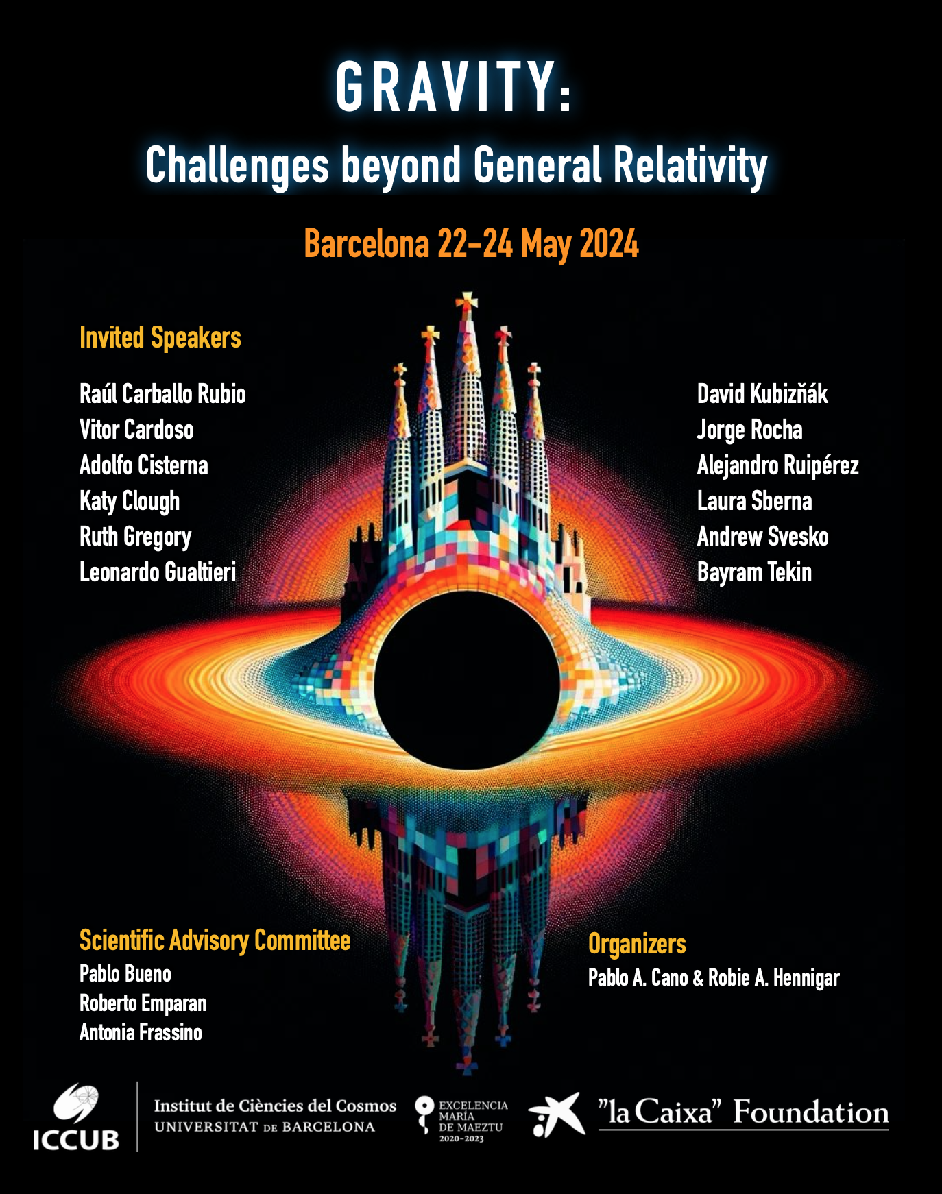Gravity Challenges Beyond General Relativity Iccub